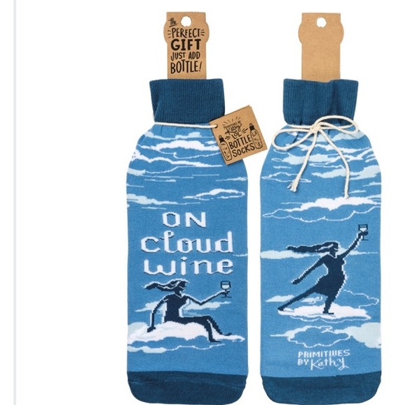 Other | 315 New Wine Bottle Sock On Cloud Wine Cool Vibe | Poshmark